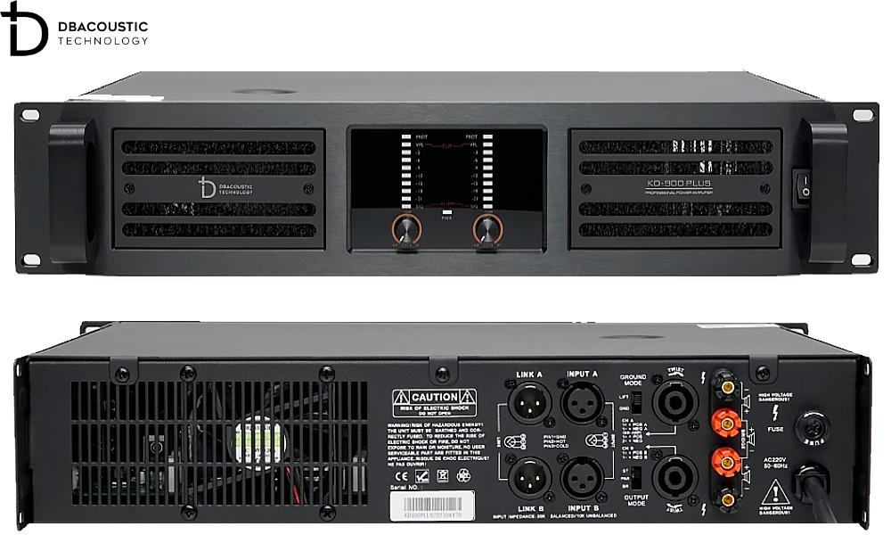 Đẩy Công Suất DBacoustic KD900 PLUS - KPsound